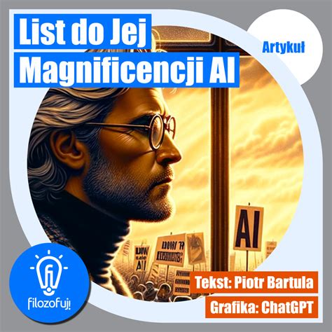 Piotr Bartula List Do Jej Magnificencji Ai Filozofuj