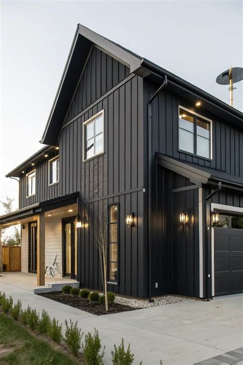 19 Stunning Board And Batten Siding Color Ideas