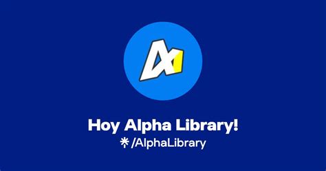 Hoy Alpha Library Linktree