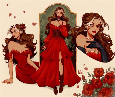 Scarlett Dragna Caraval Caraval Book Fan Art Fantasy Books
