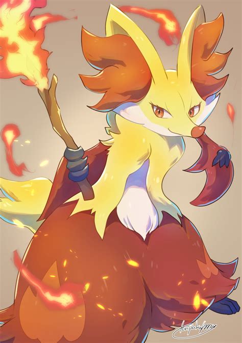 Tanpakuroom Delphox Creatures Company Game Freak Nintendo