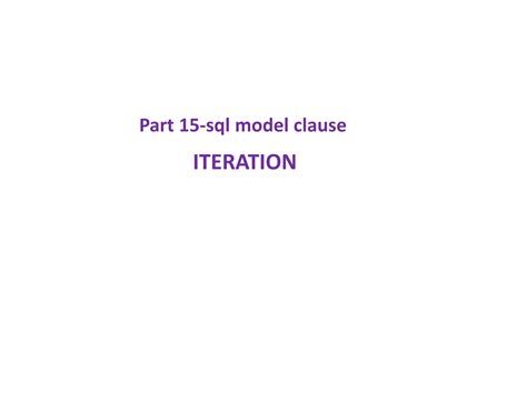 Oer Unit 5 Sql Model Clause Pdf