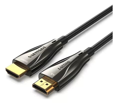 Cabo De Fibra óptica Vention Hdmi 20 Certificado Profissional 20