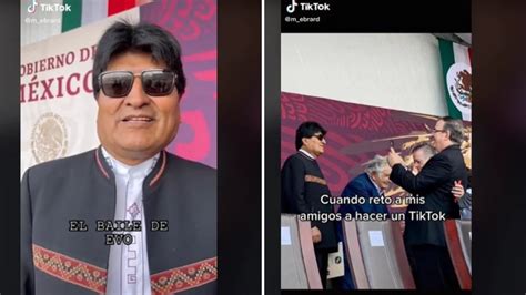 Qué Es Esoo ” Marcelo Ebrad Acaparó Tik Tok Con Los Nuevos Pasos De Baile De Evo Morales Infobae