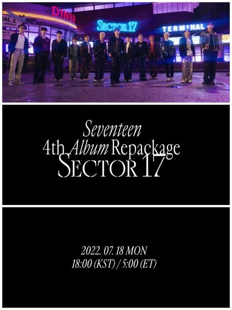 Seventeen、7月18日に4thアルバムのリパケ発売プロモーションスケジューラー公開！ 韓information