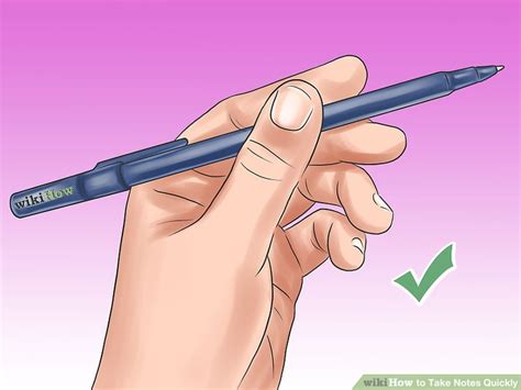 How To Take Notes Quickly 12 Steps With Pictures WikiHow