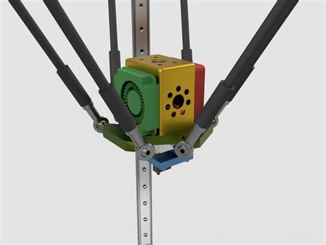 Flipped Kossel Assembly By Gianfranco Download Free Stl Model