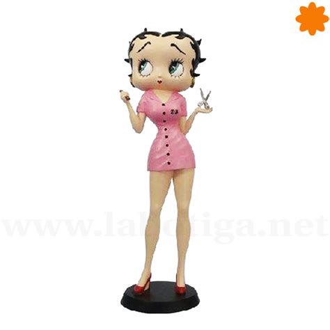 Fantástica Figura De La Betty Boop Cantante Pensada Para Decoración