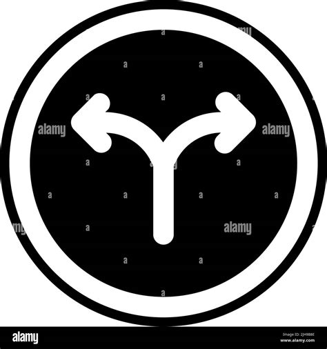 Arrow Two Way Stock Vector Image And Art Alamy