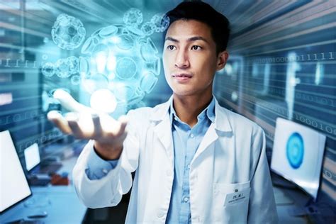 Premium Photo Scientist Future Technology And Medical Research