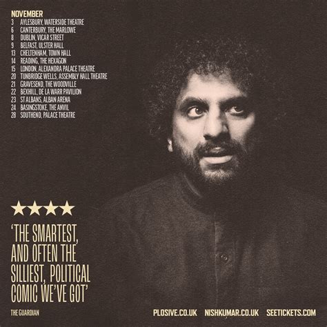 Nish Kumar Comedian And Great Friend Nish Dont Kill My Vibe