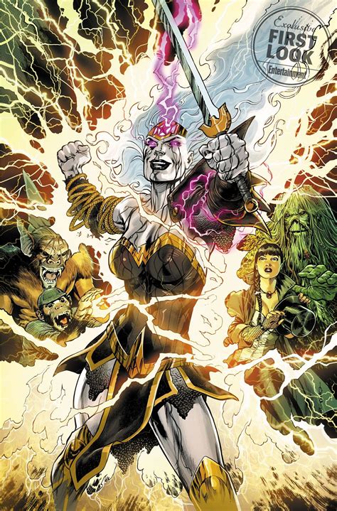 Dc Comics Kündigt Wonder Woman Justice League Dark Crossover An
