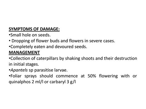 Insect Pest Of Red Gram Pptx