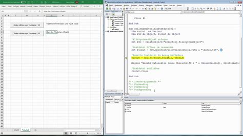 Excel Vba Textdateien Verarbeiten Zwei Varianten Um Zeilen