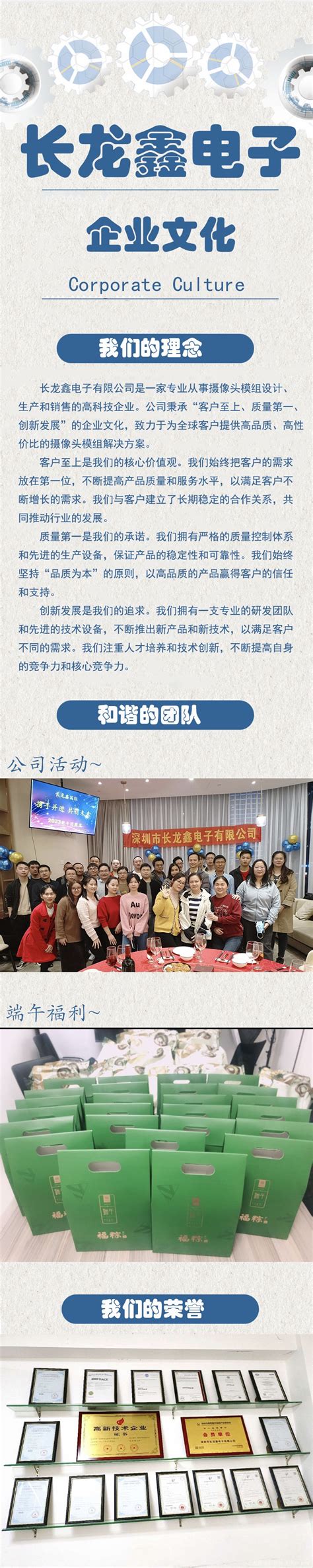 超清摄像头模组品牌 模组芯片厂家 Mcu芯片研发 长龙鑫企业文化 长龙鑫