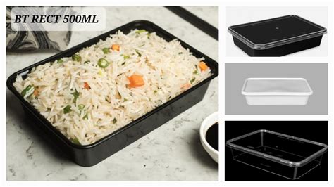 500ml Rectangle Plastic Food Containers At Rs 6 25 Piece In Kanpur ID