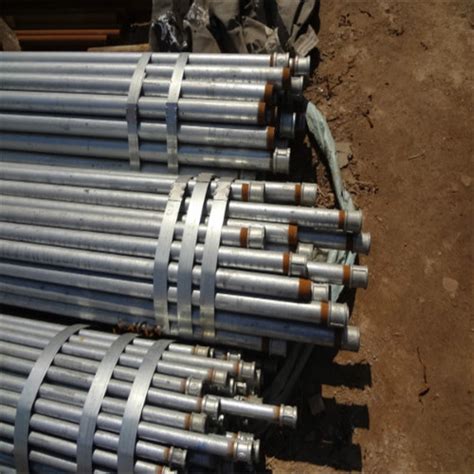 아연 도금 강철 물 파이프 크기 의 고품질 아연 도금 강철 물 파이프 크기