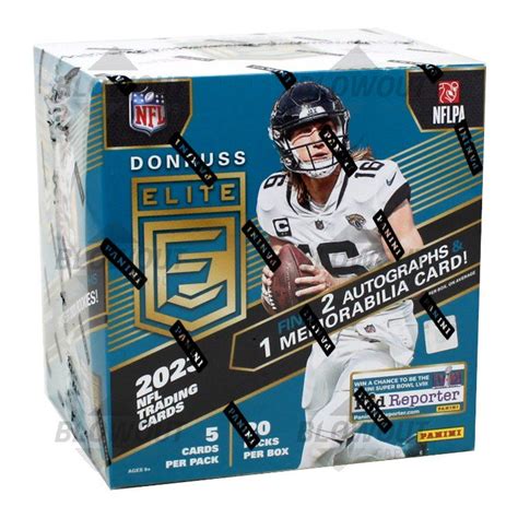 2023 Panini Donruss Elite Football Hobby 12 Box Case