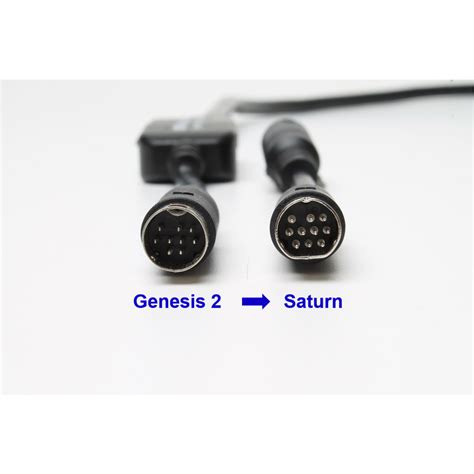 Hd Retrovision Saturn A V Port Adapter Sega Saturn Adapter For Genes