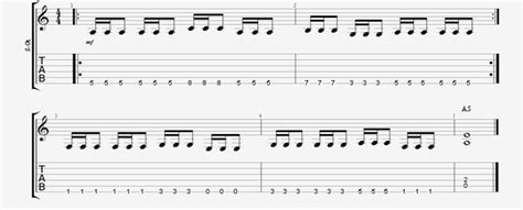 Melodic Single Note Reverse Gallop Metal Guitar Riff Mile High Shred