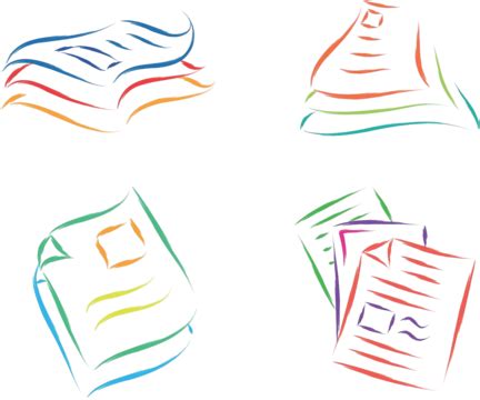 Paper Element Document Paper Vector Element Document Paper PNG And Vector With Transparent