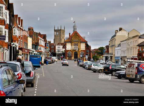Marlborough Town Centre Wiltshire UK Stock Photo Royalty Free Image 85116937 Alamy