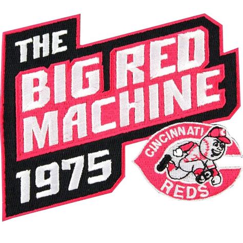 1975 Cincinnati Reds The Big Red Machine Mlb World Series Champions