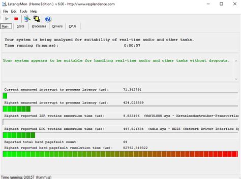 Understanding Latency Monitor Gig Performer On Windows Gig