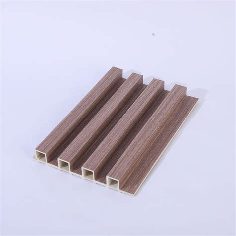 Wood Composite Interior Fluted Panels Wpc Wall Panel Cladding China