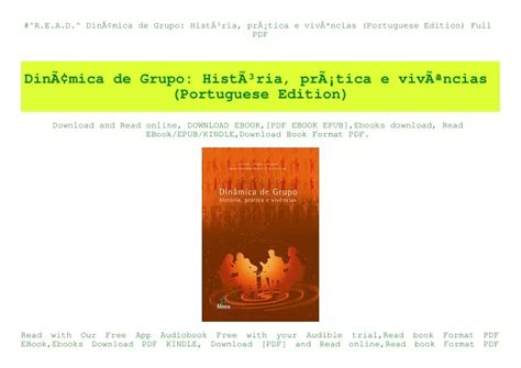 PPT R E A D DinÃƒÂmica de Grupo HistÃƒÂ³ria prÃƒÂtica e