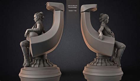 Rey V2 From Star Wars Specialstl