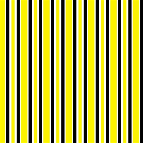 Simple Abstract Seamlees Black And Yellow Color Wavy Vartical Line
