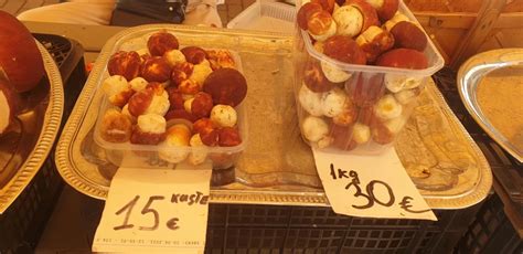 Foto Cik Centrāltirgū Maksā Baravikas Un Kur Tās Pierīgā Aug