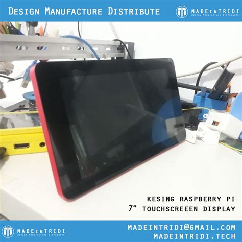 Jual Madeintridi Casing Raspberry Pi Inch Touchscreen Display Case