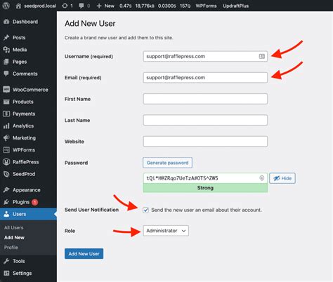 How To Create A Temporary Admin Account For Support Rafflepress