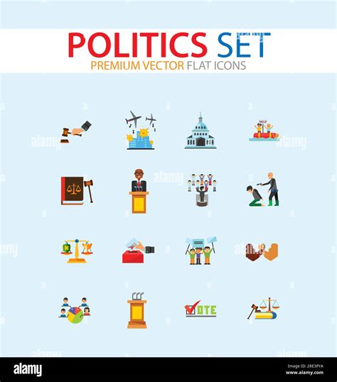 Politics Icon Set Stock Vector Image And Art Alamy