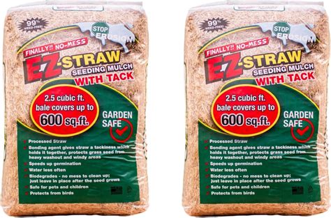 Ez Straw Grass Seed Germination And Erosion Control