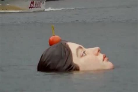 Drowning Girl Statue Called Bihar Staring Out Of Spanish River Causes
