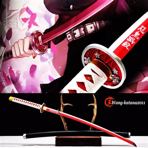 Demon Slayer 鬼滅之刃 Tsuyuri Kanao 1060 Steel Katana Japanese Samurai