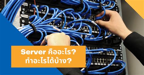 Server คืออะไร ทำหน้าที่อะไร สรุปการใช้งานเซิร์ฟเวอร์ Vps Hispeed