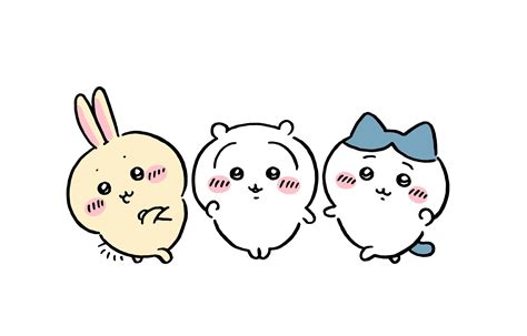 치이카와 하치와레 우사기 몸이 뒤바뀌었다 치이카와 공식짤 만화 농담곰