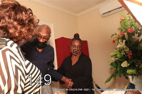 Barbados Viewing Of The Late Rawle Brancker At Cricket Legends Pictorial Only