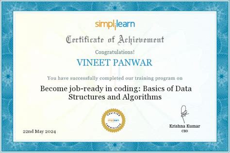 Vineet Panwar On Linkedin Learning Coding Datastructures Algorithms Simplilearn Upskill