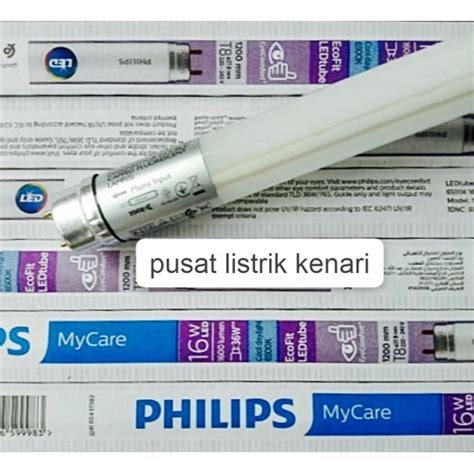 Jual Phillips Tl Led Ecofit W Lampu Tl Tube T Philips Led W Watt Jakarta Pusat Pusat