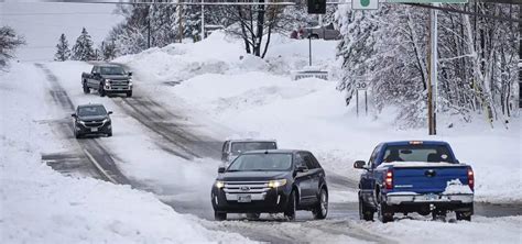 Massive Winter Storm Creates Chaos Havoc For Us State Of California