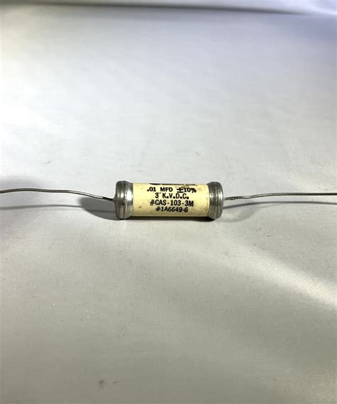 Cas 103 3m 01 Uf 3000 Vdc Capacitor Capacitor Industries