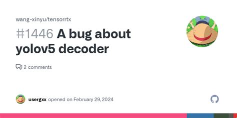 A Bug About Yolov Decoder Issue Wang Xinyu Tensorrtx GitHub