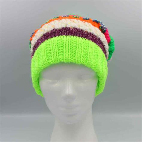 Beanie Neon Hat Size S L Marylin Roper