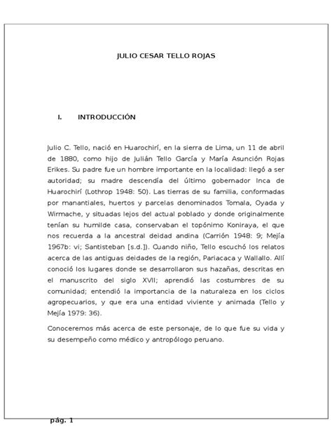Julio Cesar Tello 2 Ciencia Cultura General