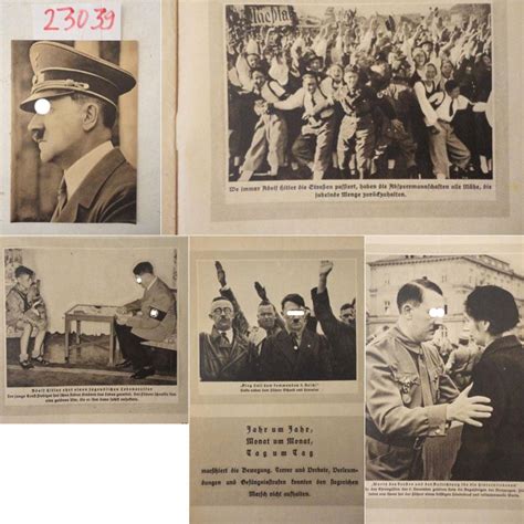 Verlagsprospekt betr Sonderausgabe Unser Führer Illustrierter